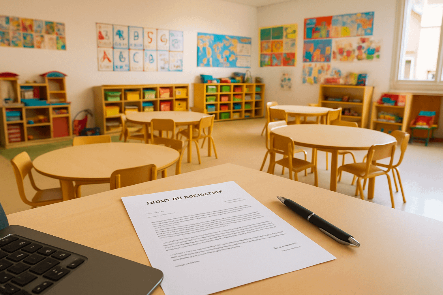 Lettre de motivation : décrochez votre stage en école maternelle